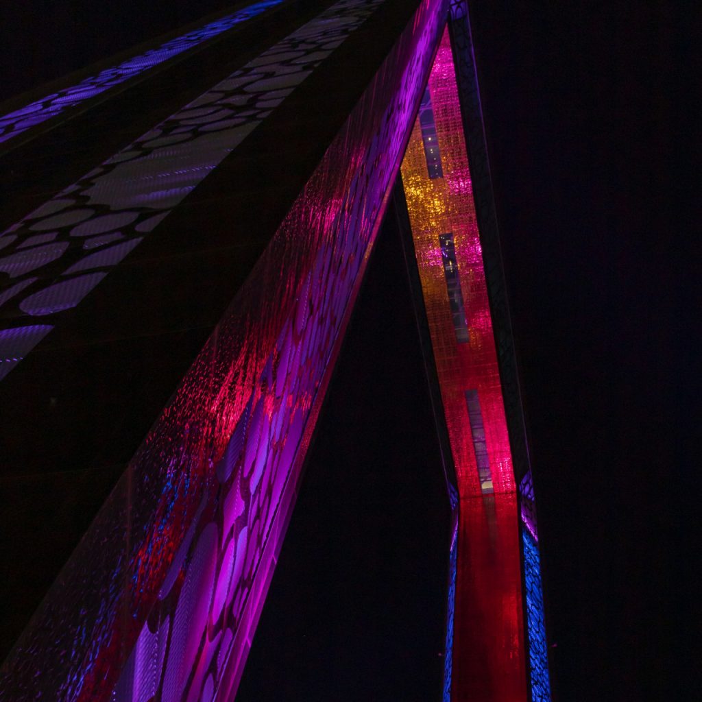 The Dubai Frame - observation platform with 360° view